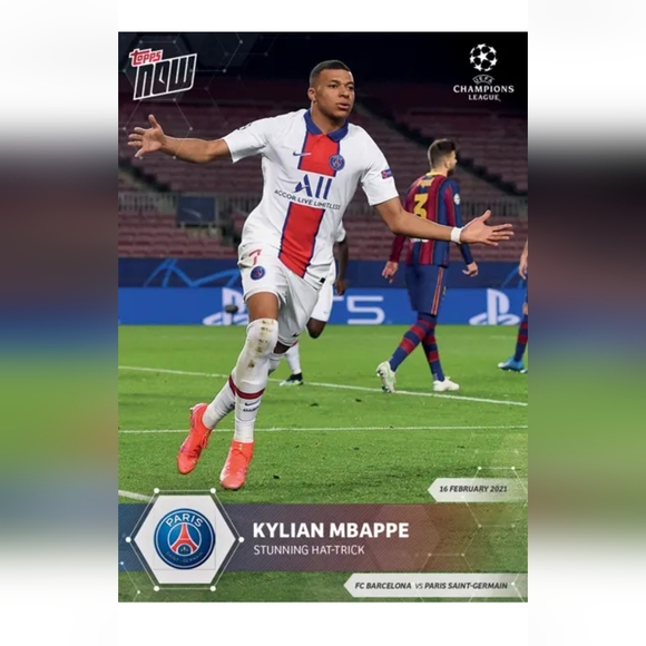 Panini | Toys | Kylian Mbappe Soccer Trading Card Paris Saint Germain ...